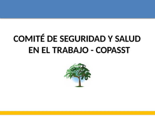 Funciones y responsabilidades Copasst y CCL | PPTX