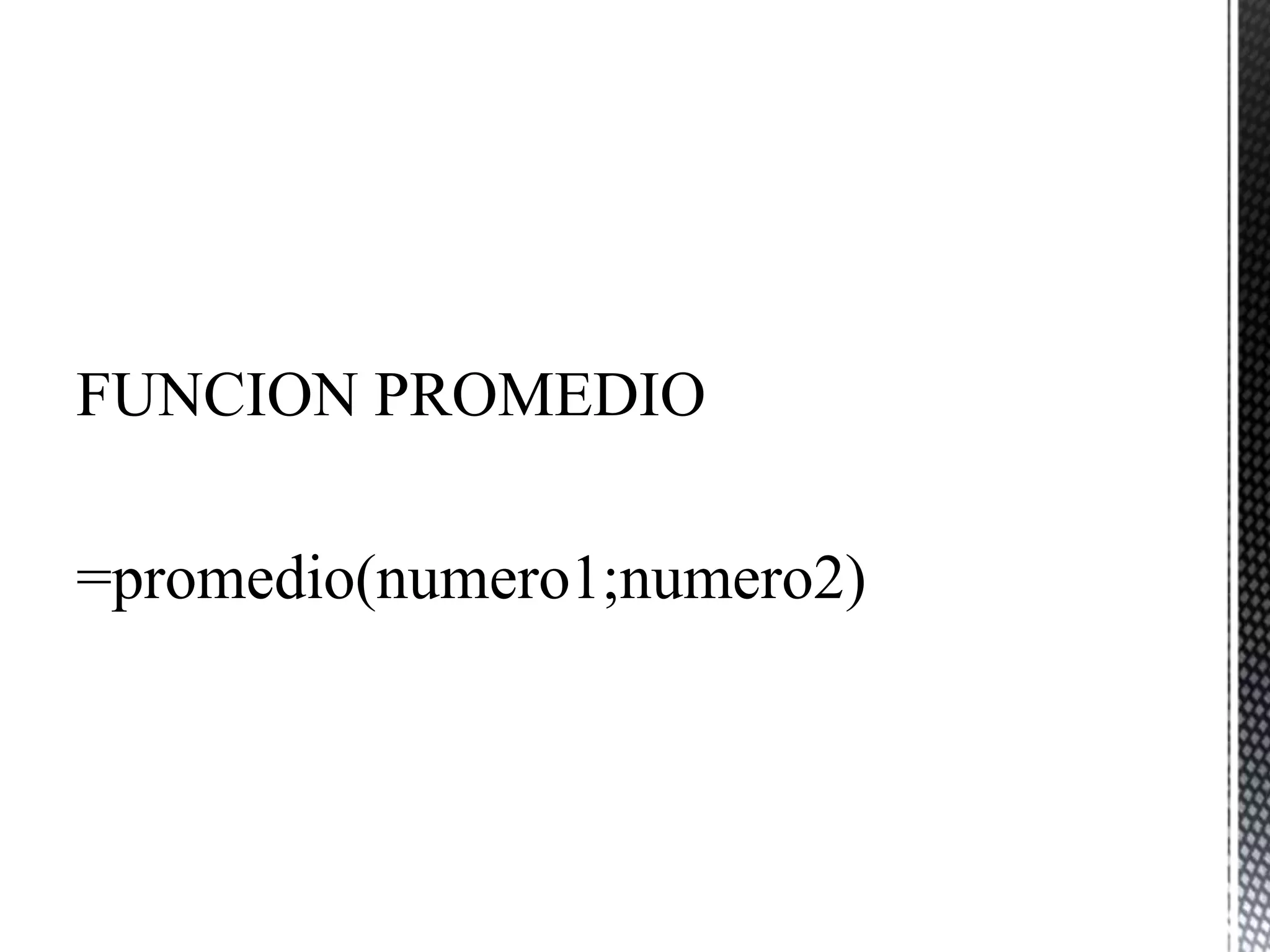 Funciones de exel | PPTX | Computing | Technology & Computing