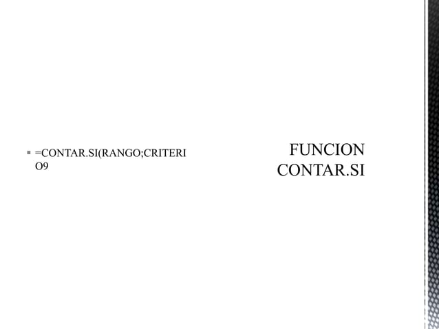 Funciones de exel | PPTX | Computing | Technology & Computing