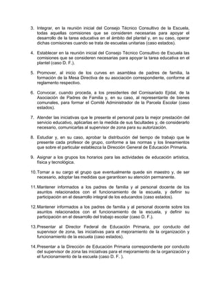 Funciones del director primaria | PDF