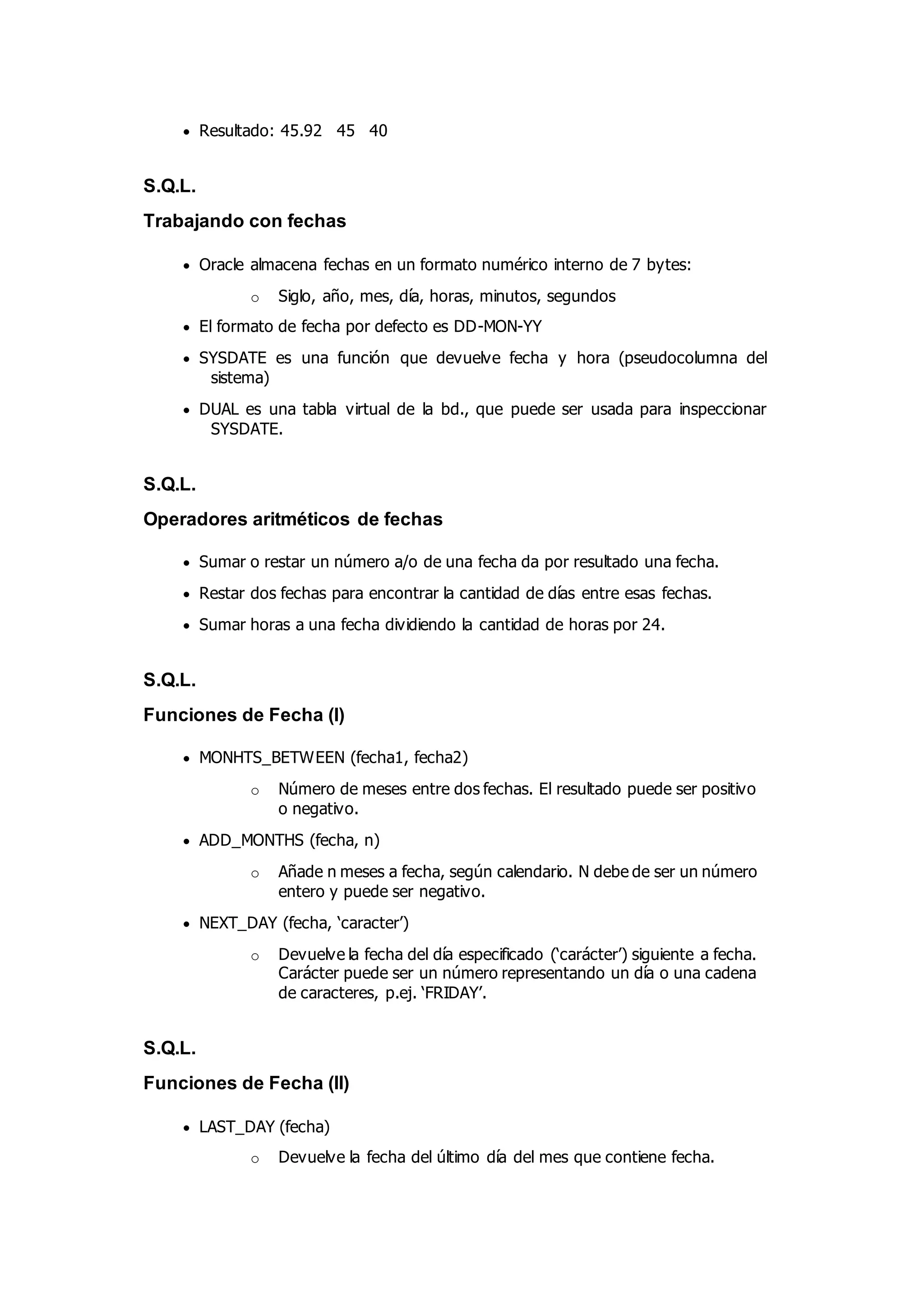 Funciones de sql server | PDF