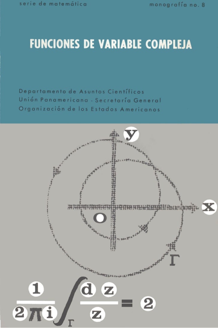 Funciones de variable compleja
