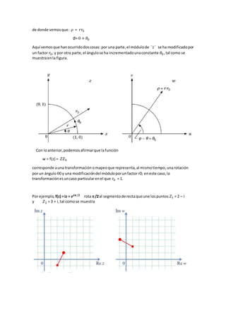 Funciones de variable compleja , definicion | DOCX