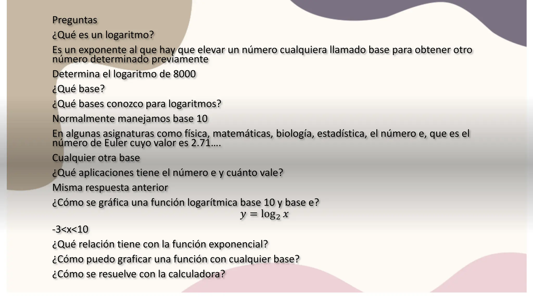 Funciones Exponenciales y logaritmicas.pdf | Stocks and Bonds ...