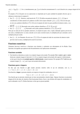 Funciones matematicas | PDF