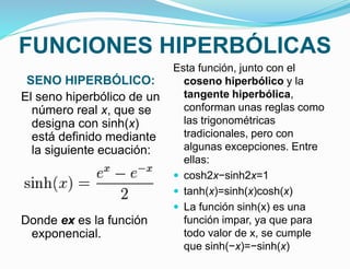 Funciones matemáticas | PPTX