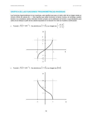 Funciones trigonometricas | PDF