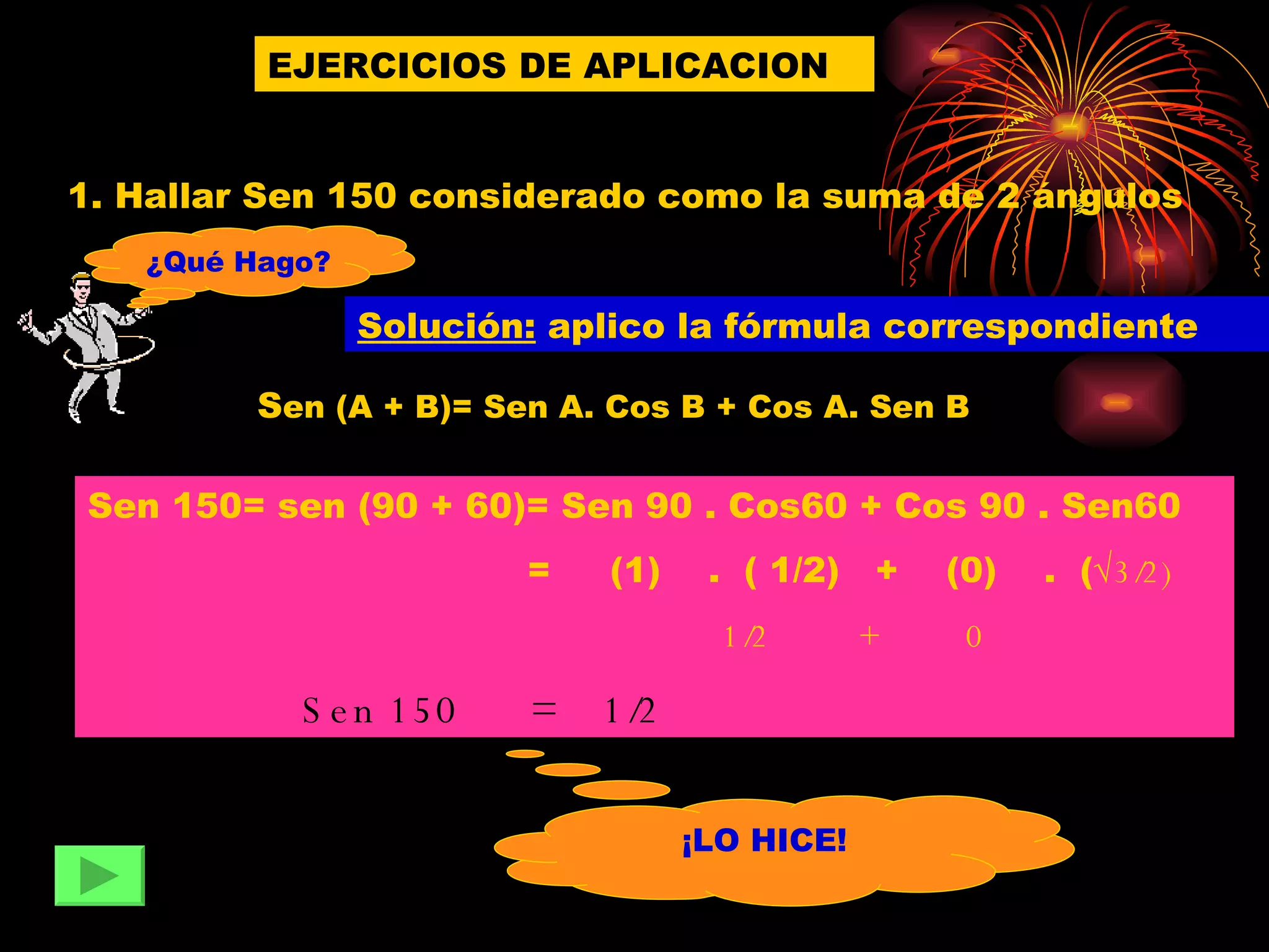 Funciones Trigonometricas De Angulos Compuestos | PPT