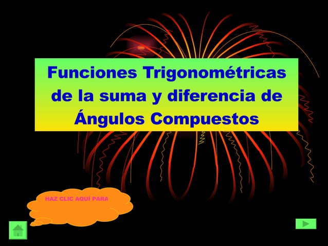 Funciones Trigonometricas De Angulos Compuestos | PPT