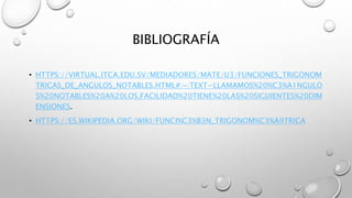 Funciones Trigonométricas-UNAD- Saskia Carrillo | PPT