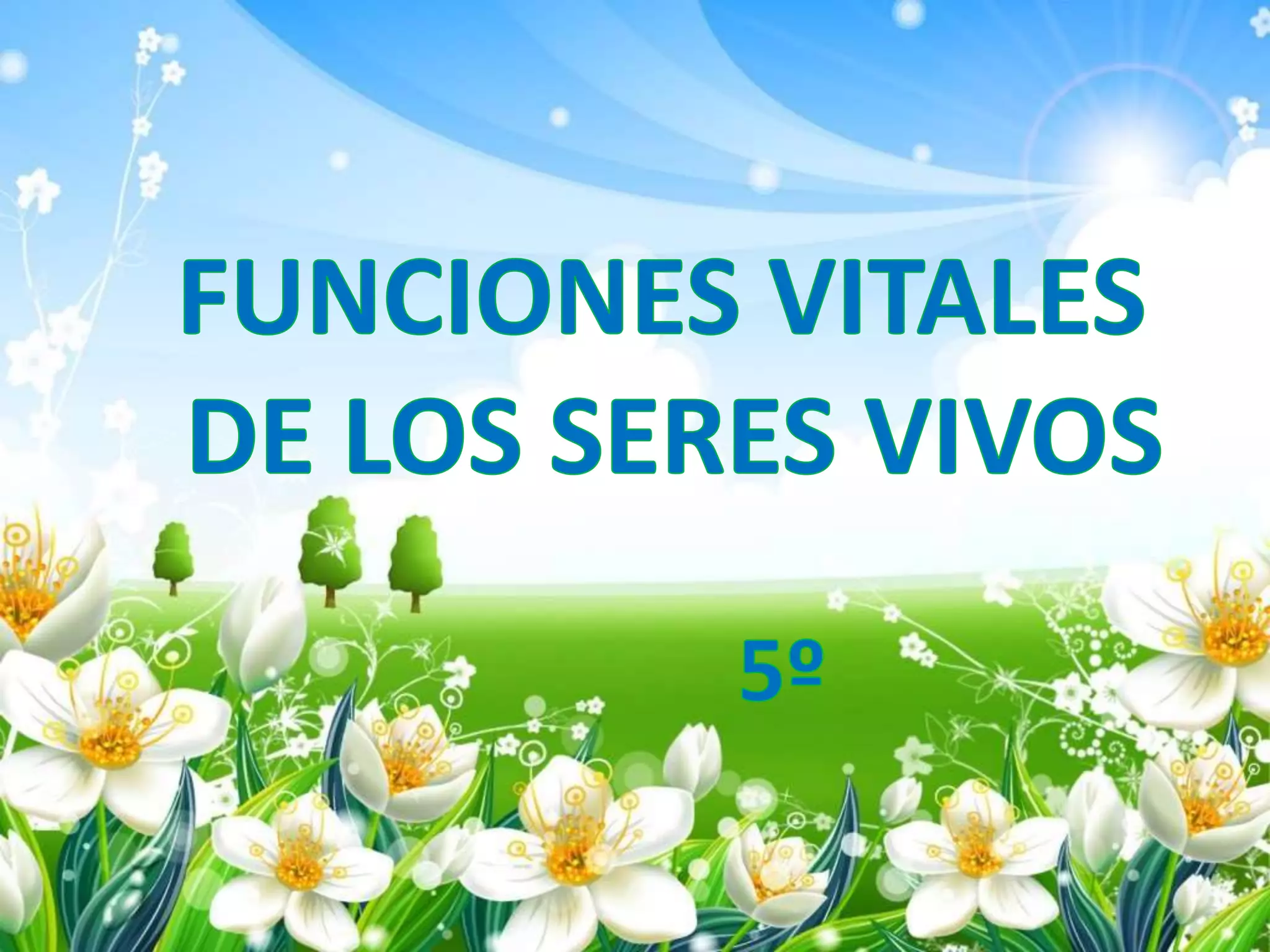 Funciones Vitales De Los Seres Vivos.. | PPTX