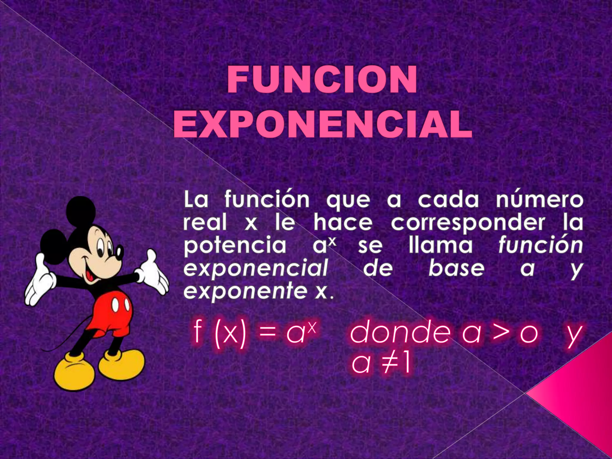 Funcion exponencial | PPTX