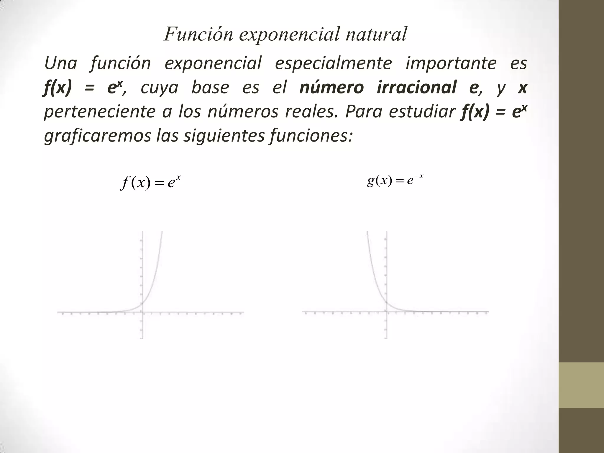 Funcion exponencial 4to c | PPTX
