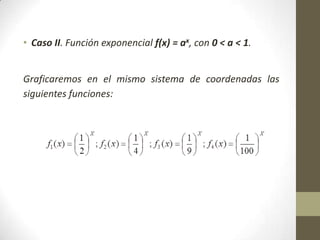 Funcion exponencial 4to c | PPTX