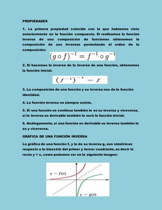 Funcion inversa | DOCX