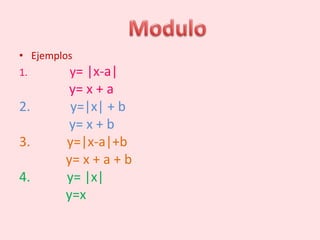 Funcion modulo | PPTX