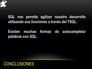 Función replicate - SQL Server | PPT