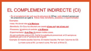 Funcions sintàctiques | PPT