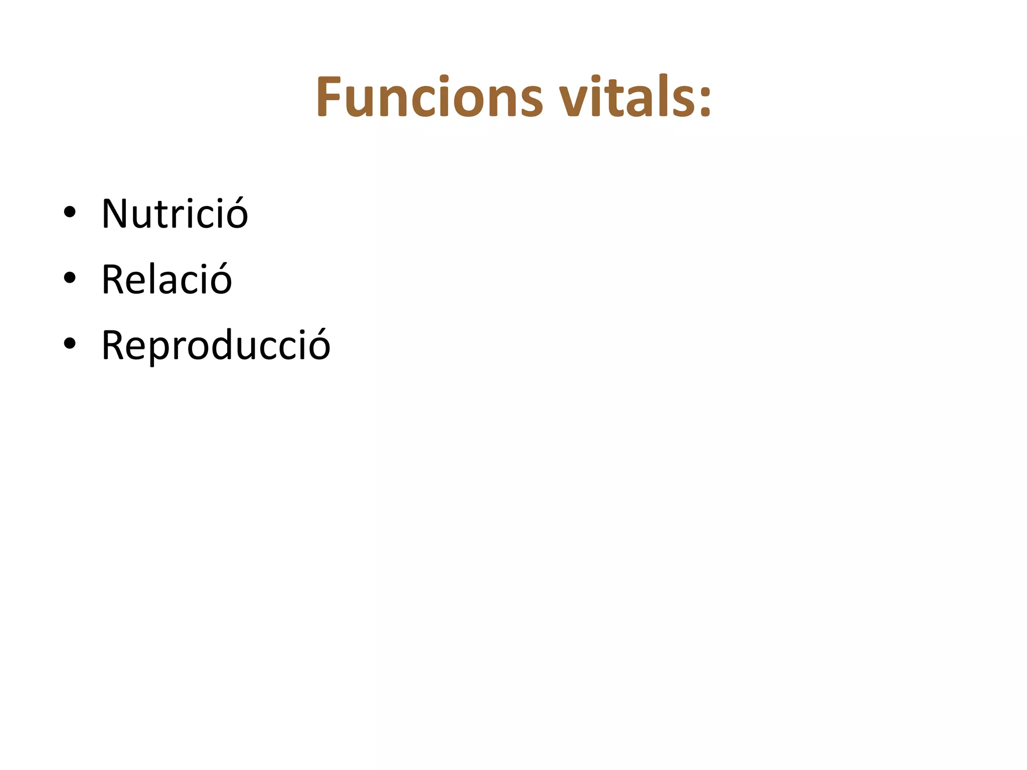 Funcions vitals | PPTX