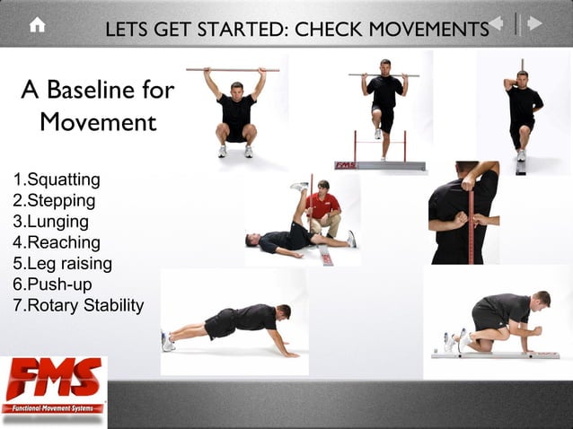 Functional Movement Screen Reduces Injuries | PPT | Physical Therapy | Wellness