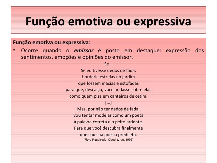 Funcoes Da Linguagem