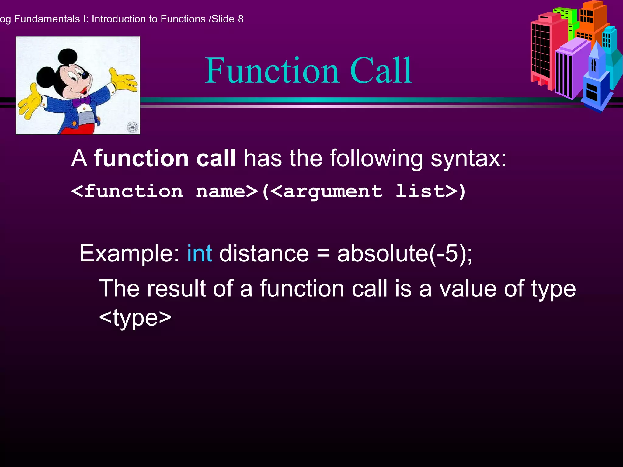 Function Ppt