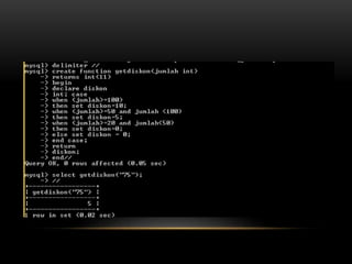 membuat function dalam mysql | PPTX