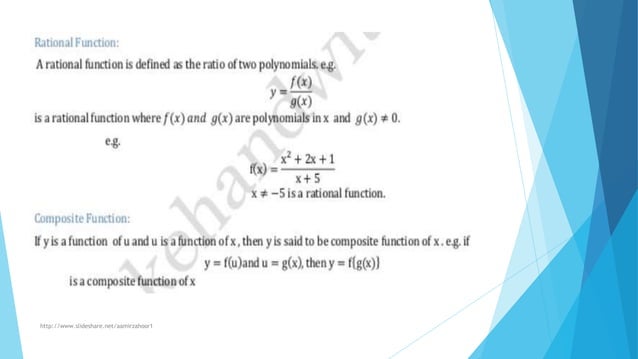 Functions, Arithmetic and Geometric Progression, Matrix | PPT