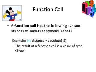 Function | PPT