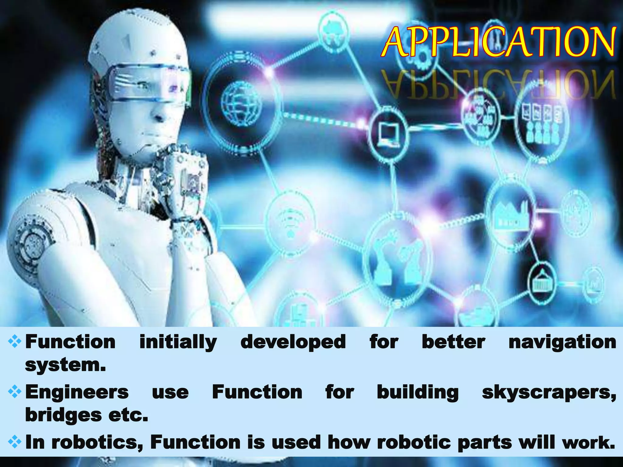 Real life application of Function. | PPTX