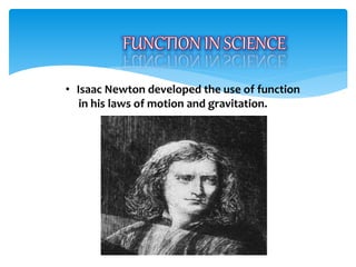 Real life application of Function. | PPTX