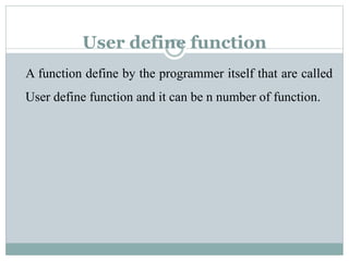 Function | PPTX | Web Development | Internet