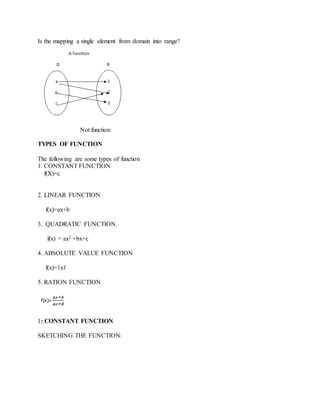 FUNCTION AND RELATION | DOCX