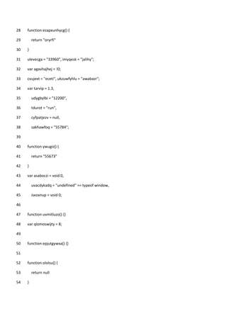 JavaScript Virus Code Example | PDF
