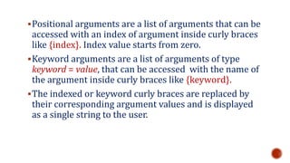 Function for python for the embedded system | PPT