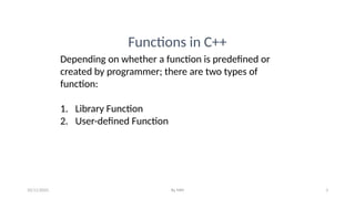 ppt on the function part which is coming under the .pptx