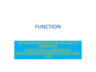 Function all | PPT