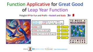 Function Applicative for Great Good of Leap Year Function | PPT