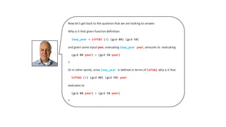 Function Applicative for Great Good of Leap Year Function | PPT
