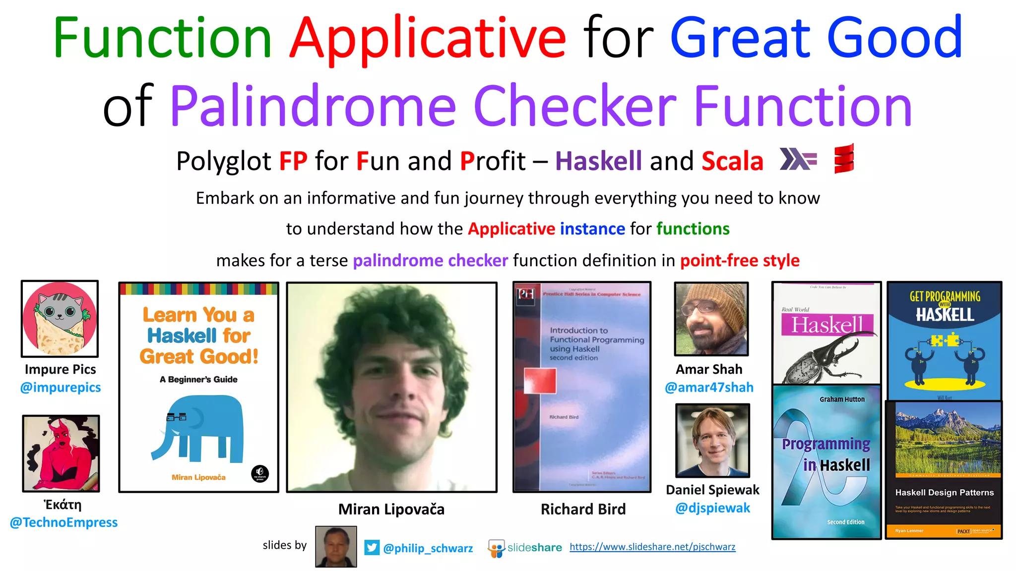 Function Applicative for Great Good of Palindrome Checker Function - Polyglot FP for Fun and ...