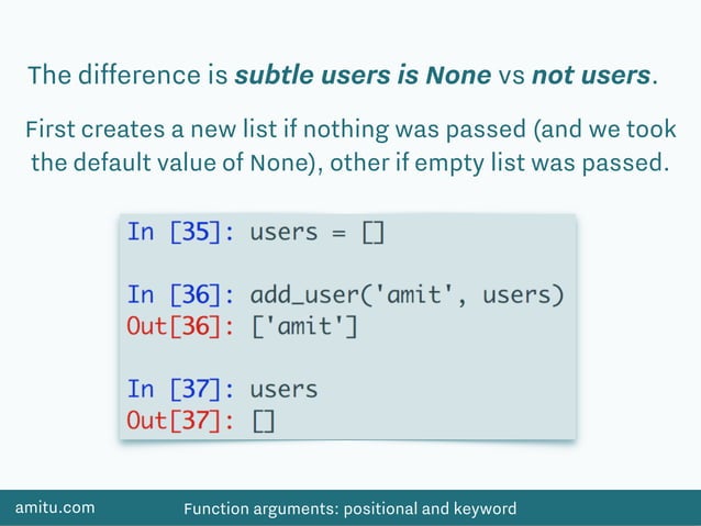 Function arguments In Python | PDF