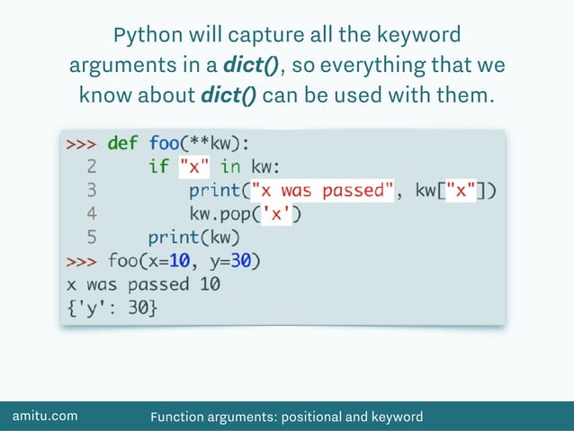 Function arguments In Python | PDF