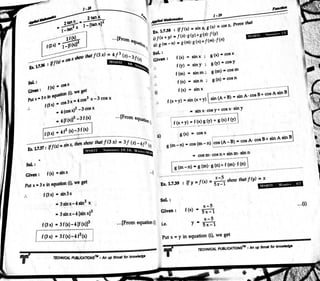 Function and limit | PDF