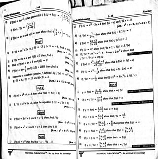 Function and limit | PDF