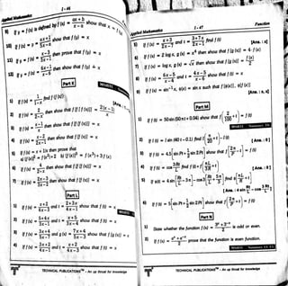 Function and limit | PDF