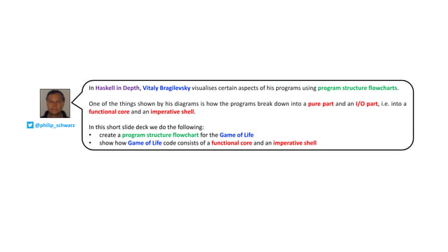 Functional Core And Imperative Shell Game Of Life Example Haskell And Scala