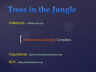 Declarative JavaScript concepts and implemetation | PPT