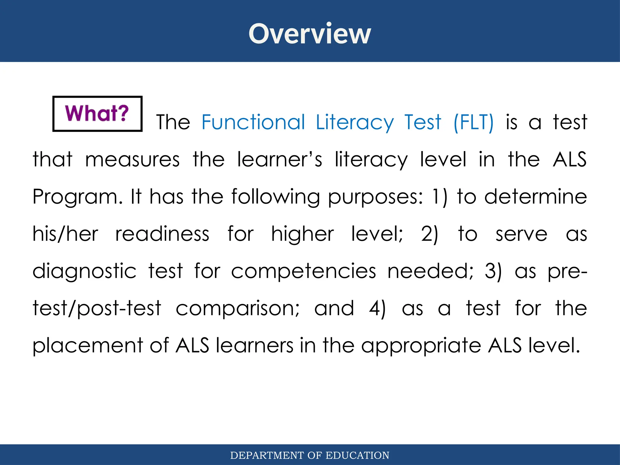 FUNCTIONAL-LITERACY-TEST SAMPLE SLIDE.pptx