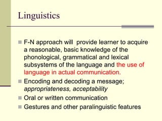 Functional - Notional Approach | PPTX