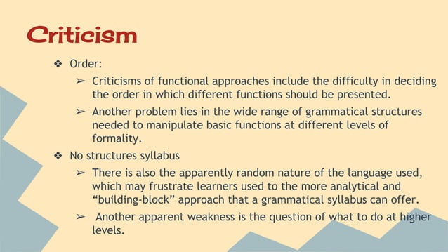 Functional notional approach | PPTX
